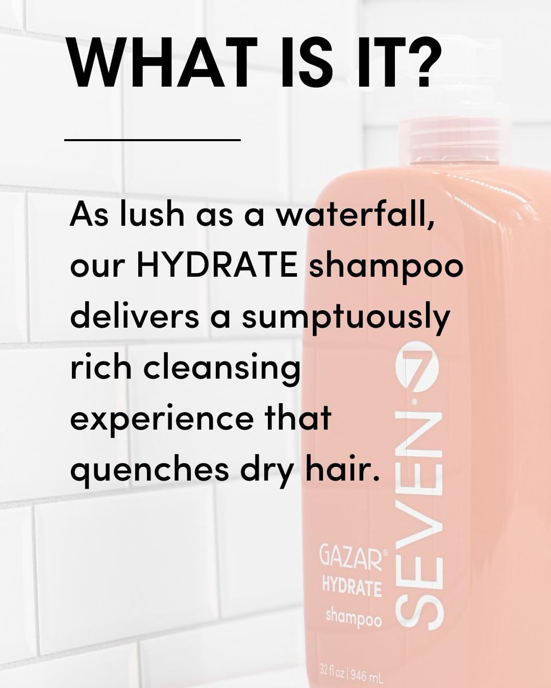 Snapklik.com : SEVEN Hair Care Gazar Hydrate Shampoo For Women & Men ...