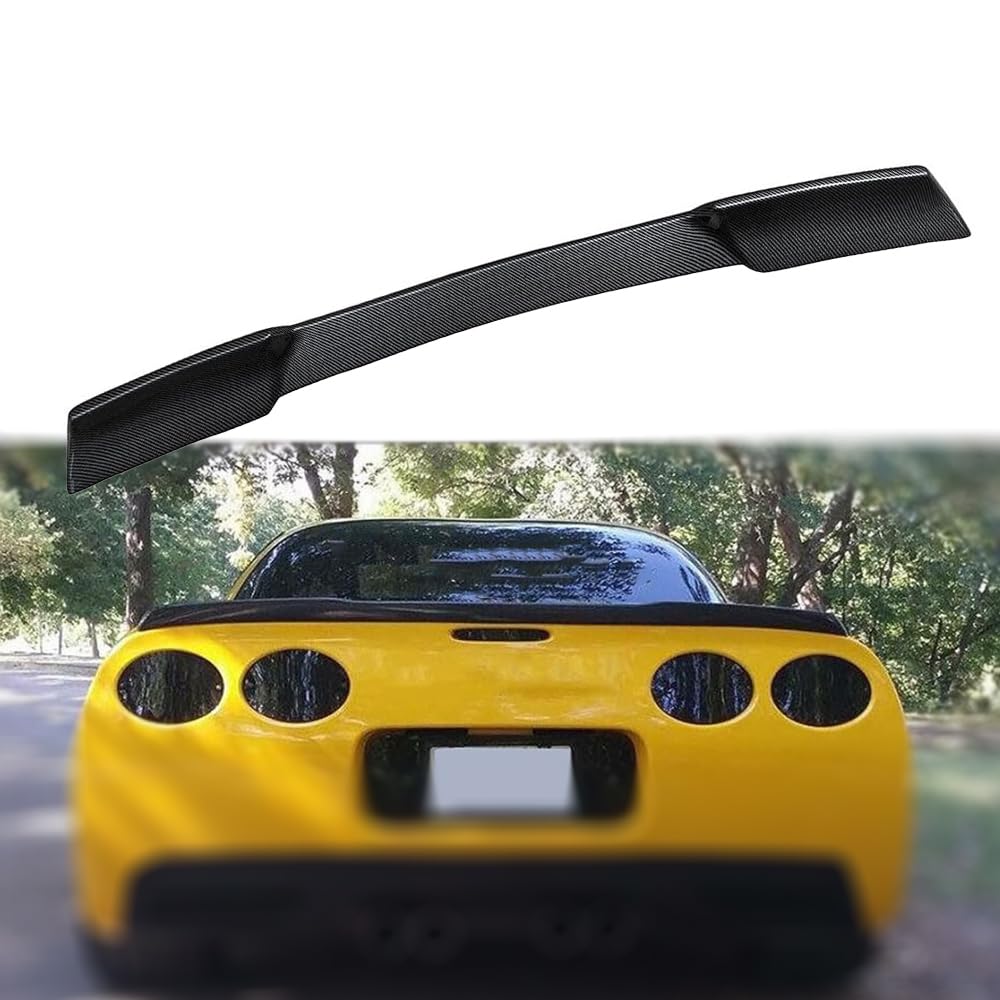 Amazon.com: Rear Trunk Wing Spoiler Compatible with Chevy Corvette C5 ...