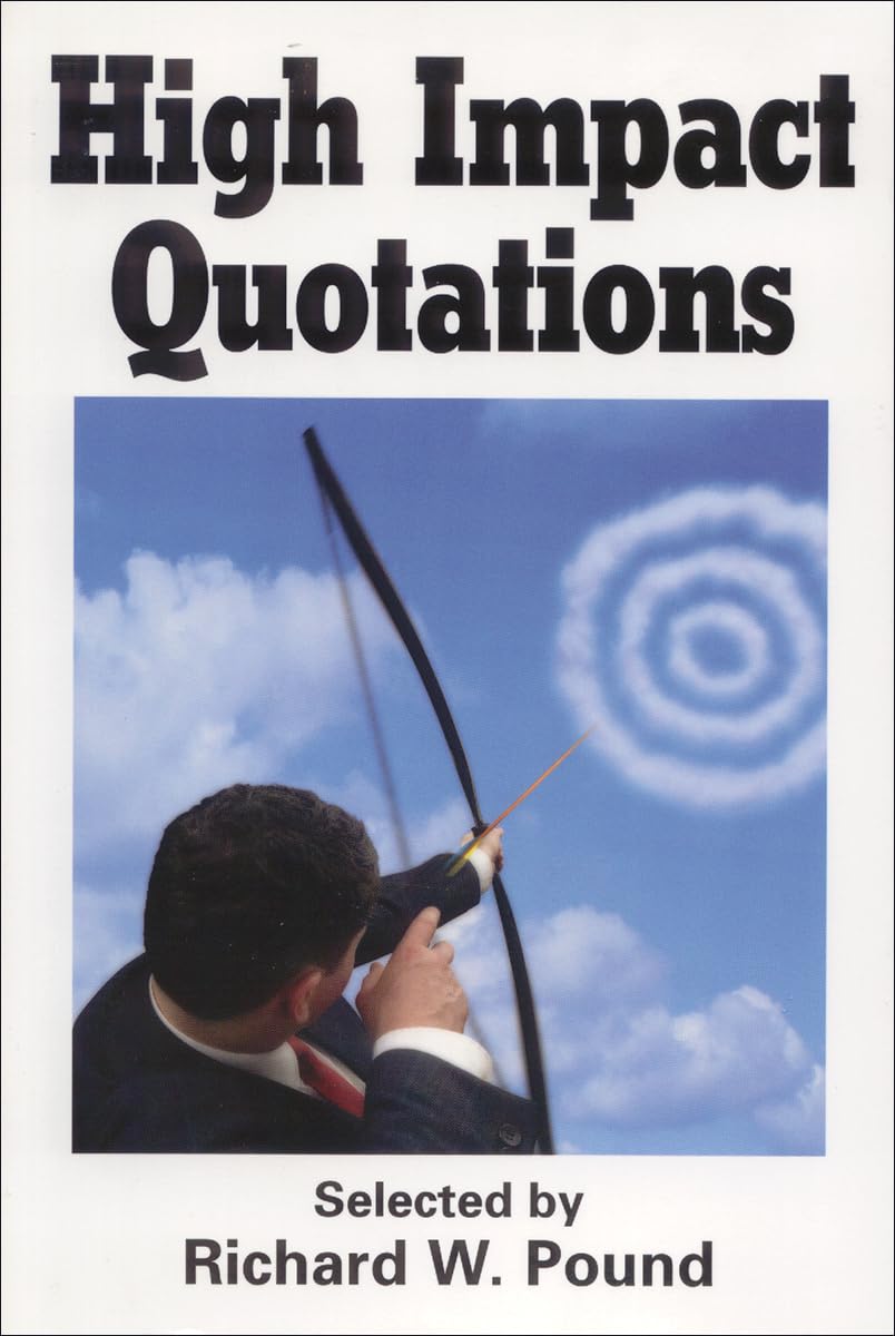 High Impact Quotations: Pound, Richard: 9781550418507: Amazon.com: Books