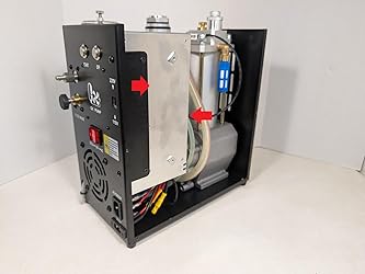 Amazon.com: GX PUMP CS4-I Portable PCP Air Compressor, 350W Powerful ...