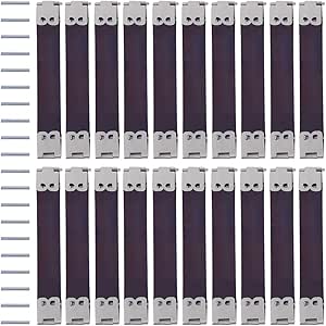 Amazon.com: CALFOVERA 20Pcs Metal Internal Flex Frame 4 Inch Silver ...