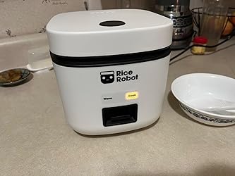 Amazon.com: Rice Robot Personal Rice Cooker, PFAS-free, Nonstick. 1 ...