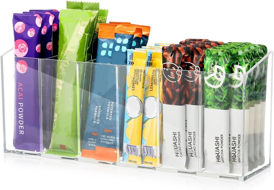 Amazon.com - VALINK Large Plastic Food Packet Organizer Caddy Storage ...