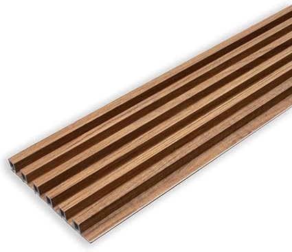 BEM ARQUITECTURA Lambrin Decorativo Panel Wpc 3D Acanalado Ranurado ...