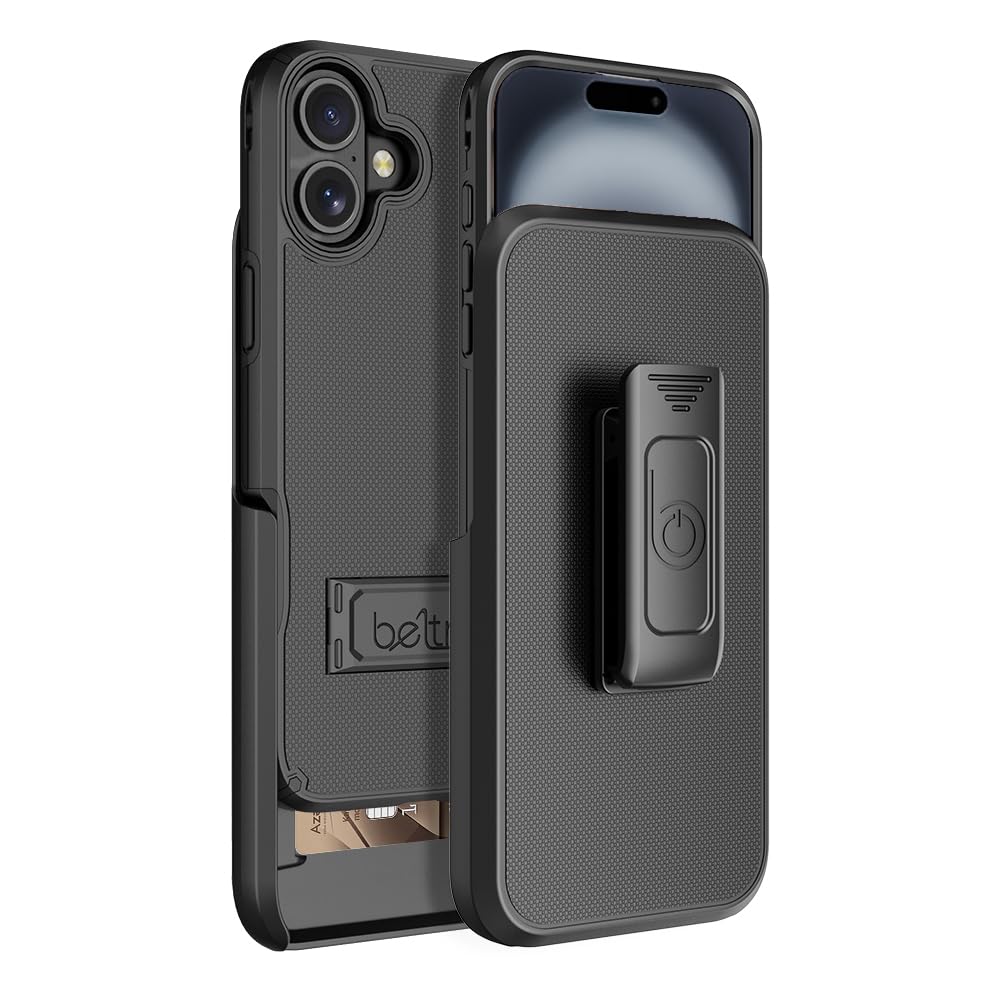 Amazon.com: BELTRON Case Holster Combo for iPhone iPhone 16, Slim ...