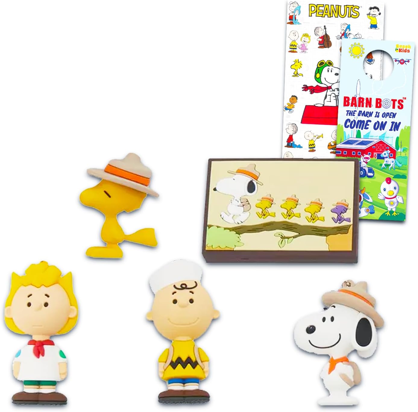 Amazon.com: Snoopy Blind Bag Party Favor 3 Pack - Bundle with 3 Peanuts ...