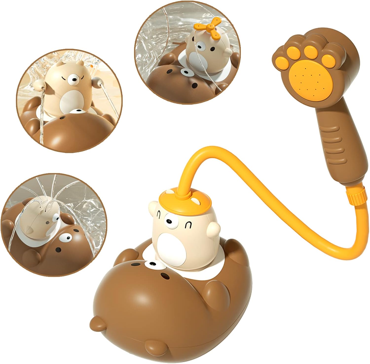 Amazon.com: cxjoigxi Bath Toys for Toddler 3-4 Years, 5 Modes Baby Bath ...