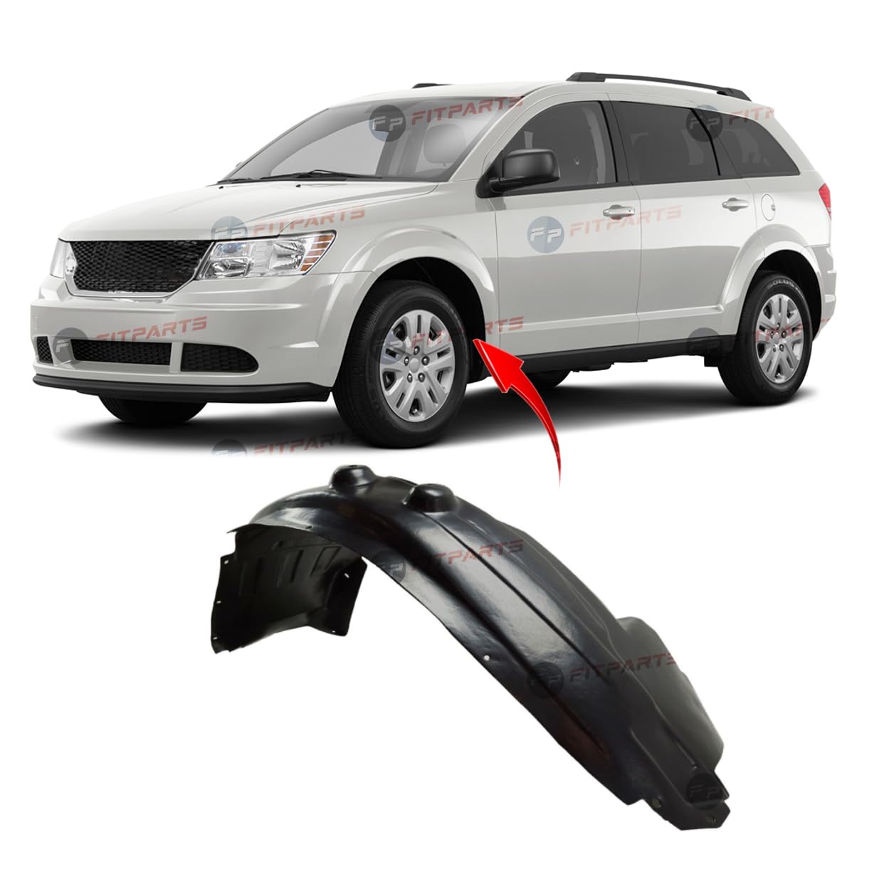 Amazon.com: FitParts Compatible with Front Left Driver Side Fender ...