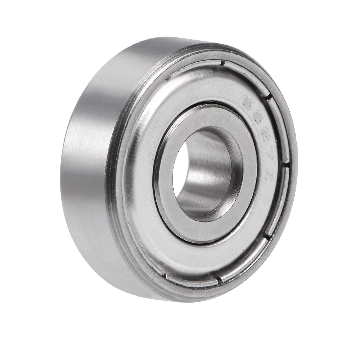 uxcell S627ZZ Stainless Steel Ball Bearing 7x22x7mm Double Shielded ...
