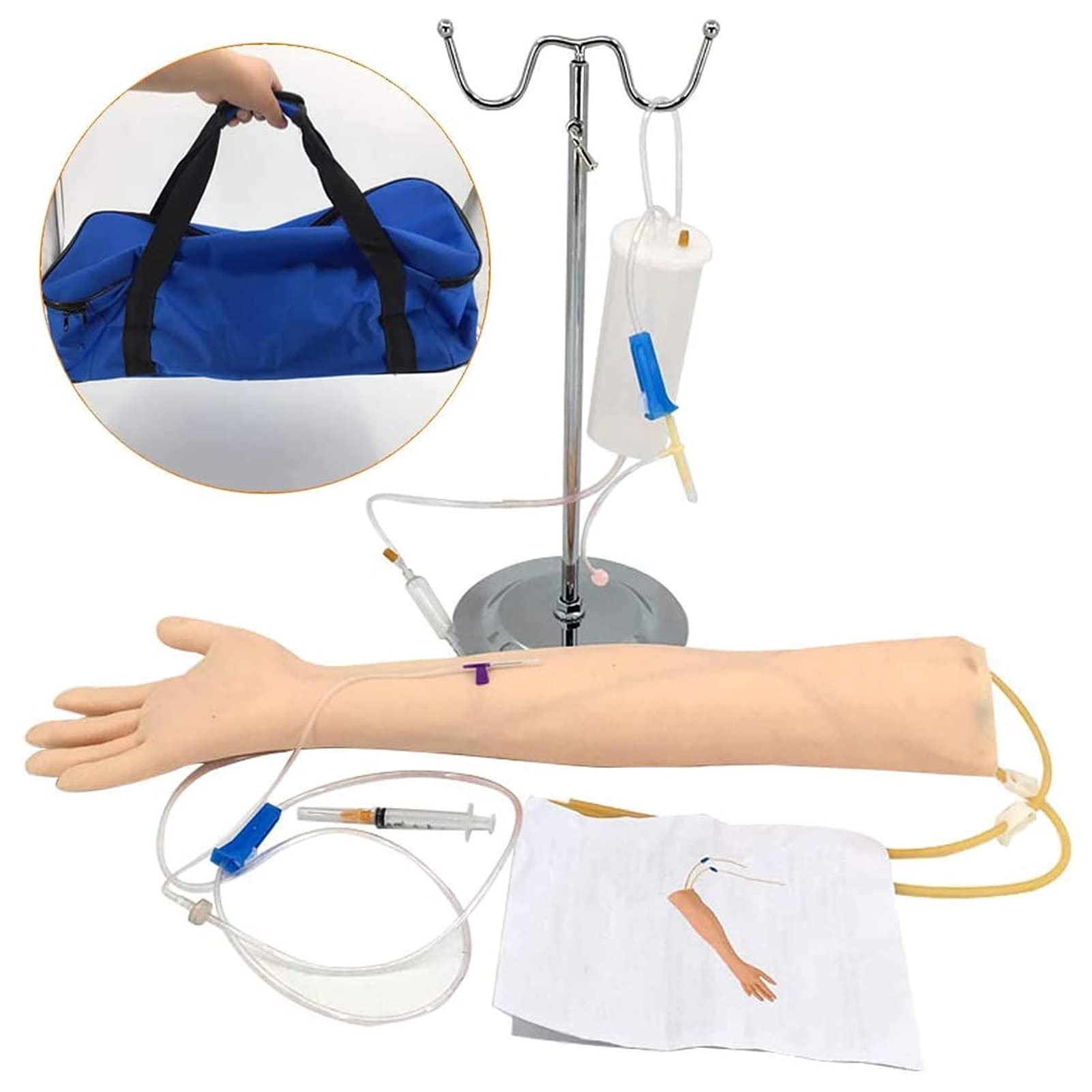 Iv Practice Arm Training Kit Phlebotomy And Venipuncture Practice Arm ...