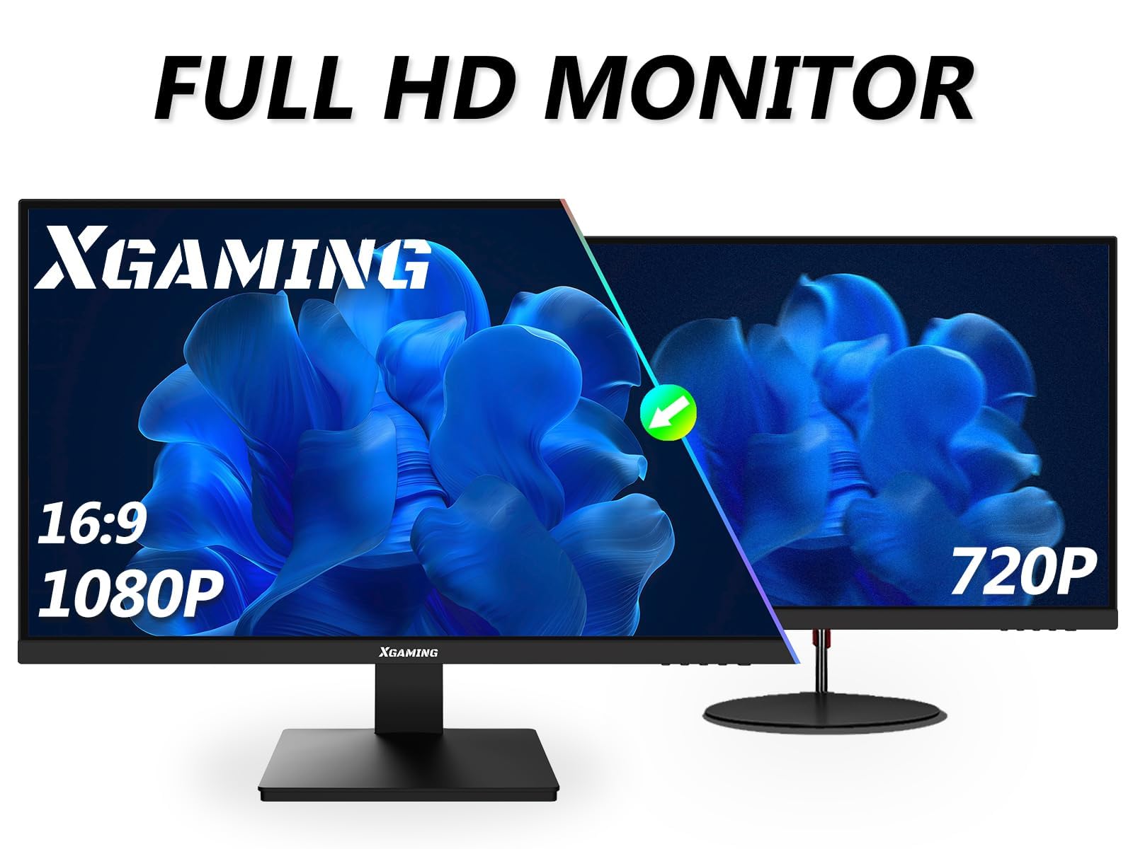 Snapklik.com : 27 Inch Monitor 1080P 100Hz,16:9 IPS Wide PC Screen,5ms ...
