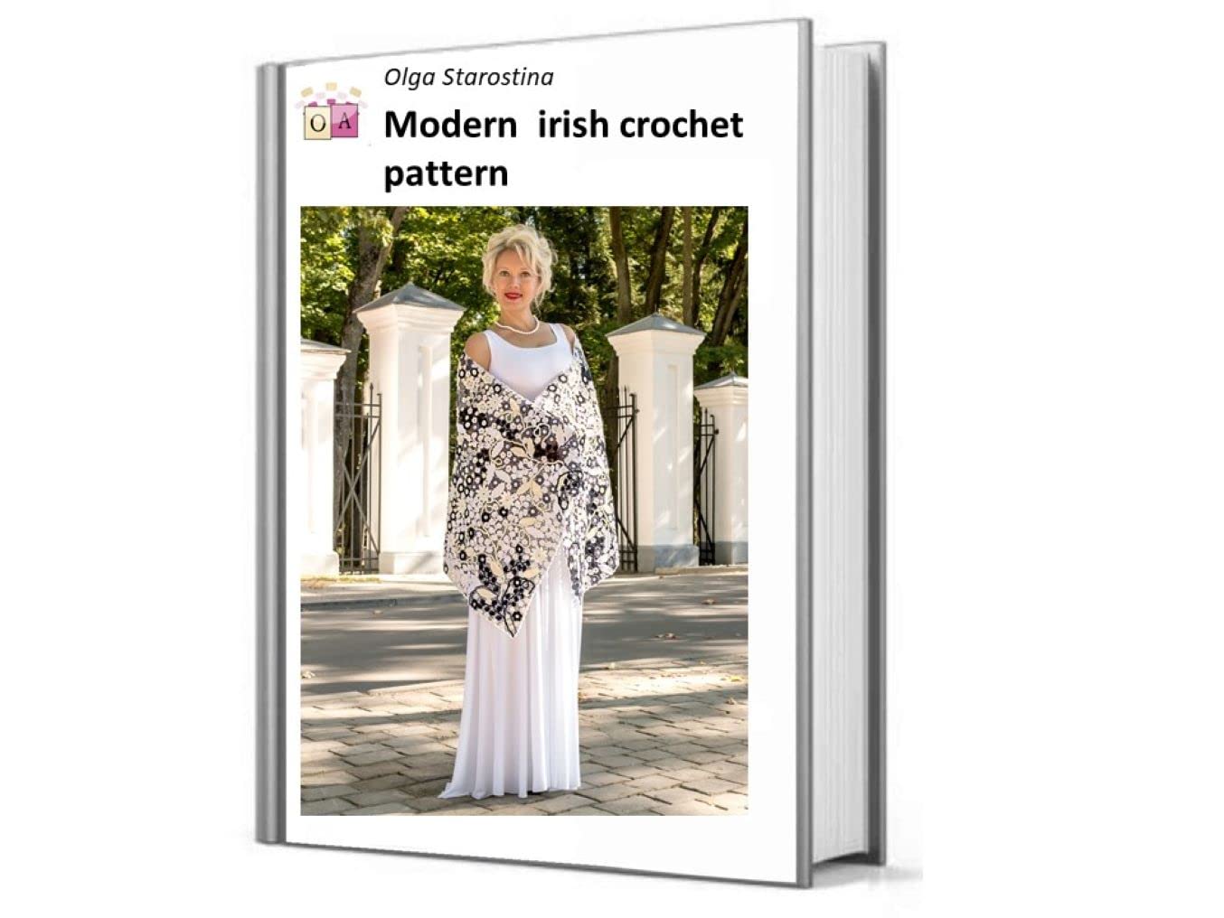 Amazon.com: Crochet shawl pattern , lacy crochet shawl pattern , prayer shawl crochet pattern ...