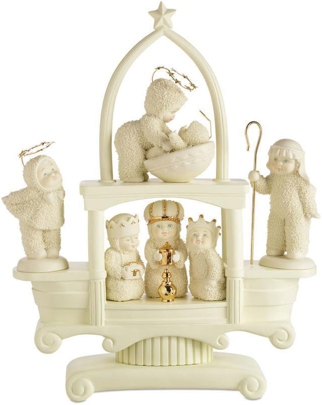 Amazon.com: Department 56 Snowbabies A Very Special Story Nativity (Set ...