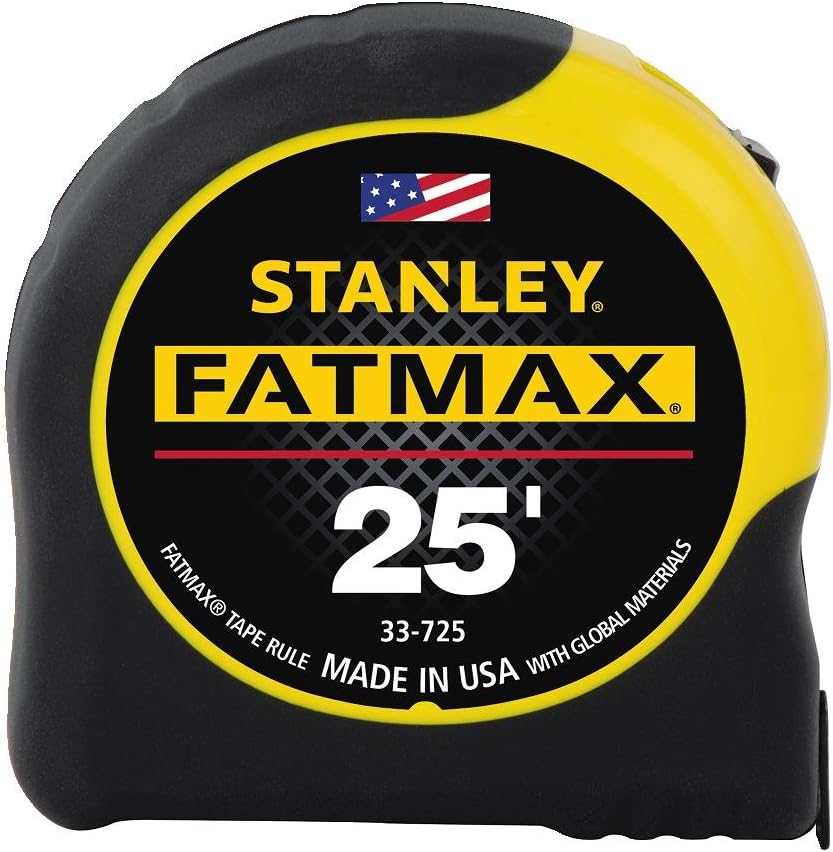 STANLEY FATMAX Tape Measure, 25-Foot (33-725) : Amazon.ca: Tools & Home ...