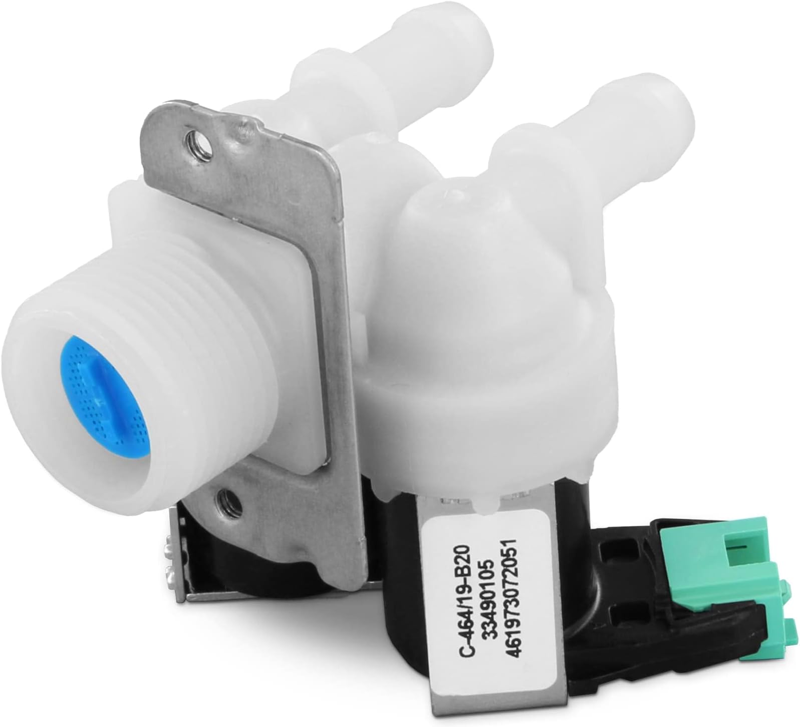 ELECTROVANNE DOUBLE INDESIT C00110333 pour LAVE LINGE - VAL021ID ...