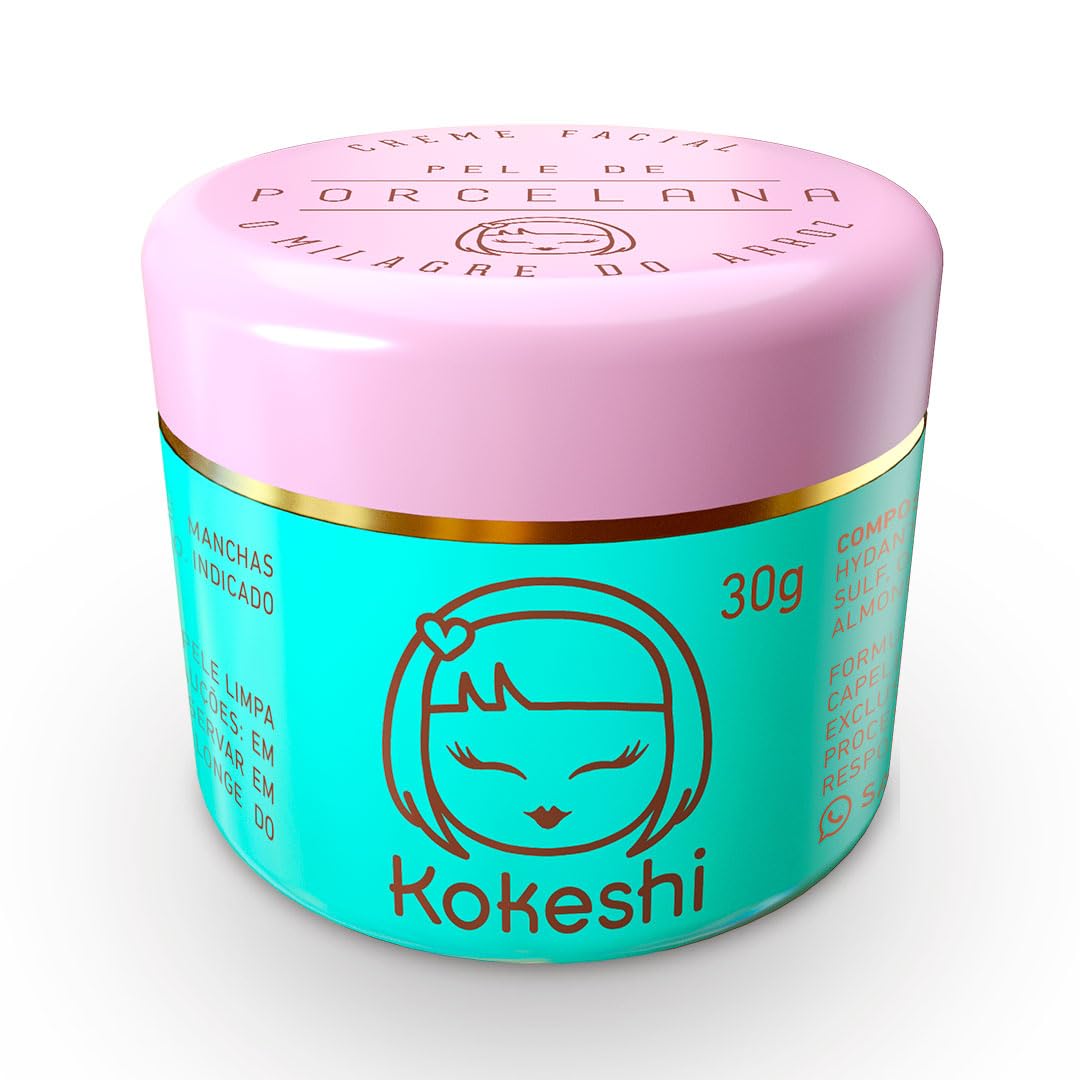 Creme Facial Pele de Porcelana Kokeshi | Amazon.com.br