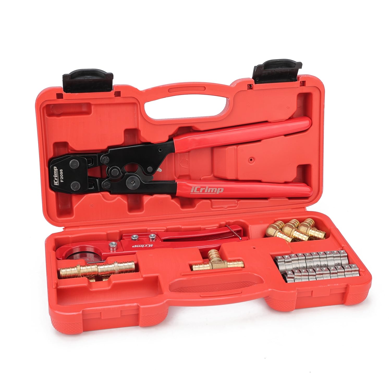 Snapklik.com : iCrimp 3/8 To 1 Inch Cinch Clamp Crimping Tool Kit