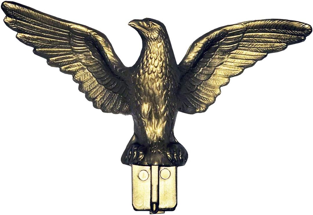 Amazon.com: Eagle Ornament Flag Pole Topper Finial (Fits 3/4 in ...