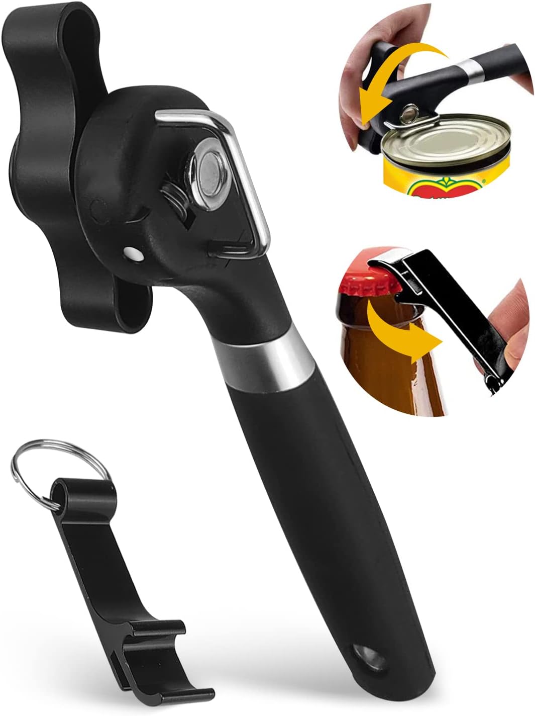Joseph Joseph Can-Do Compact Can Opener, Tin Opener with automatic grip ...