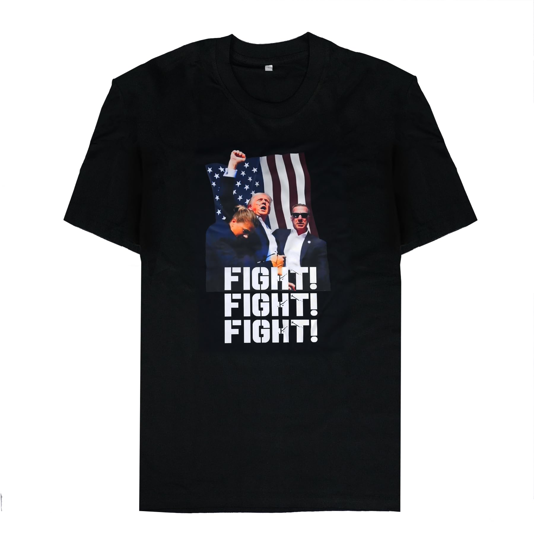 Snapklik.com : Trump 2024 Fight Fight Fight Election T-Shirt- Extra ...