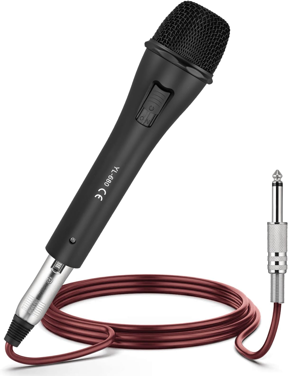 Konig Uni-Directional Dynamic Microphone - Metal Black : Amazon.co.uk ...