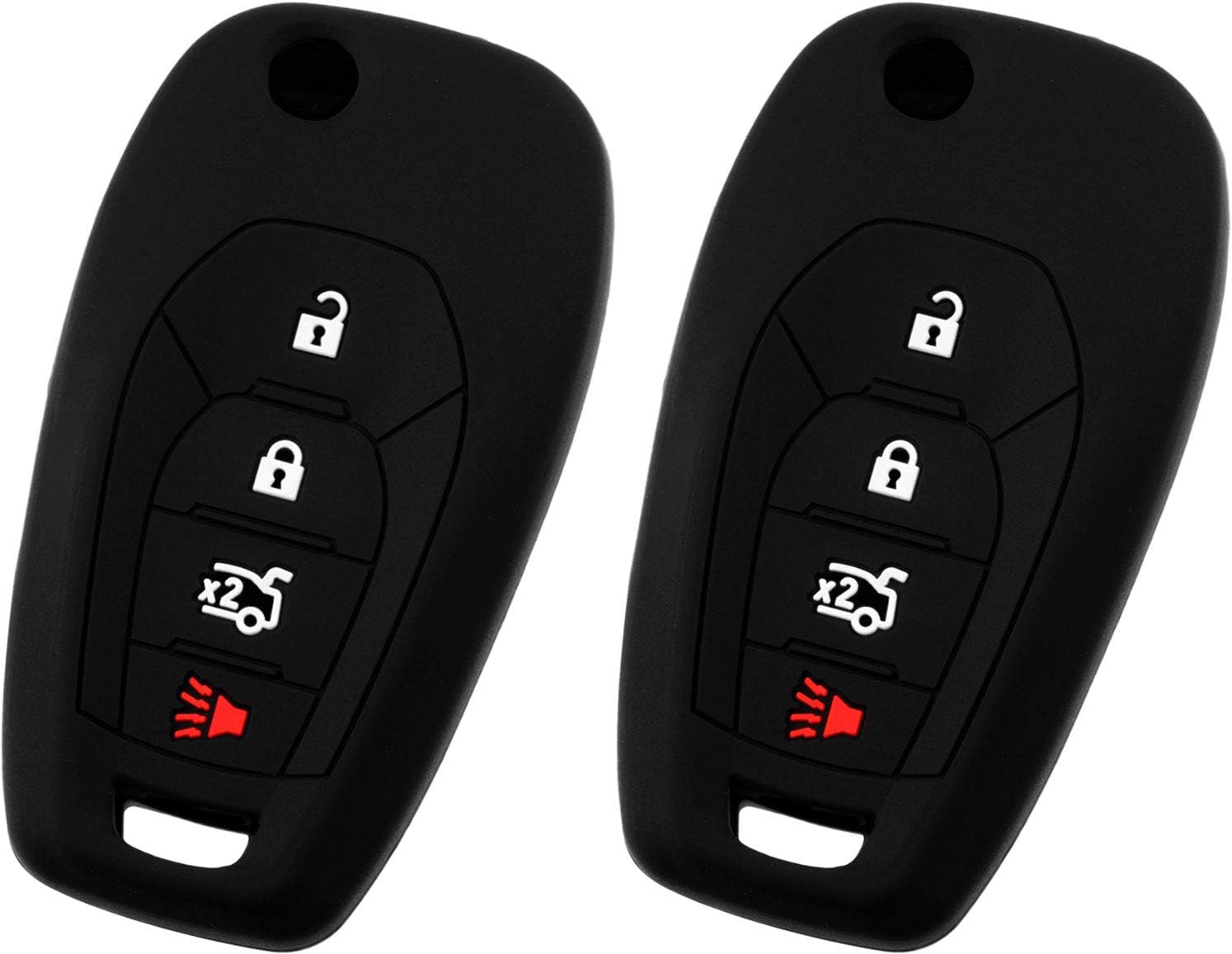 Amazon.com: fits Chevy Trax Spark Sonic Cruze Key Fob Remote Case Cover ...