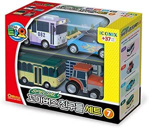 ICONIX The Little Bus Tayo Special Little Bus Friends Set 7 : Amazon.ca ...
