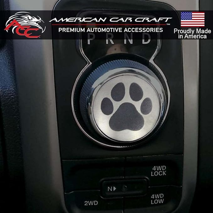 Amazon.com: American Car Craft Dial Shifter Trim Plates Brushed ...