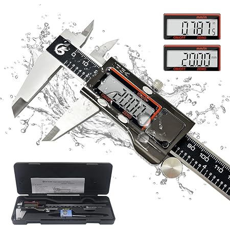 NEIKO 01407A Electronic Digital Caliper | 0-6 Inches | Stainless Steel ...