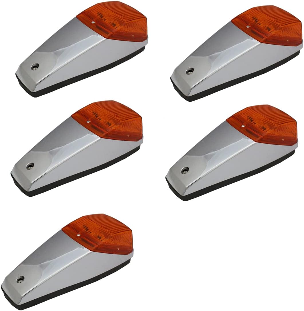Amazon.com: NIUPARTS Grakon 5000 Style Cab Marker Light Amber/Amber ...