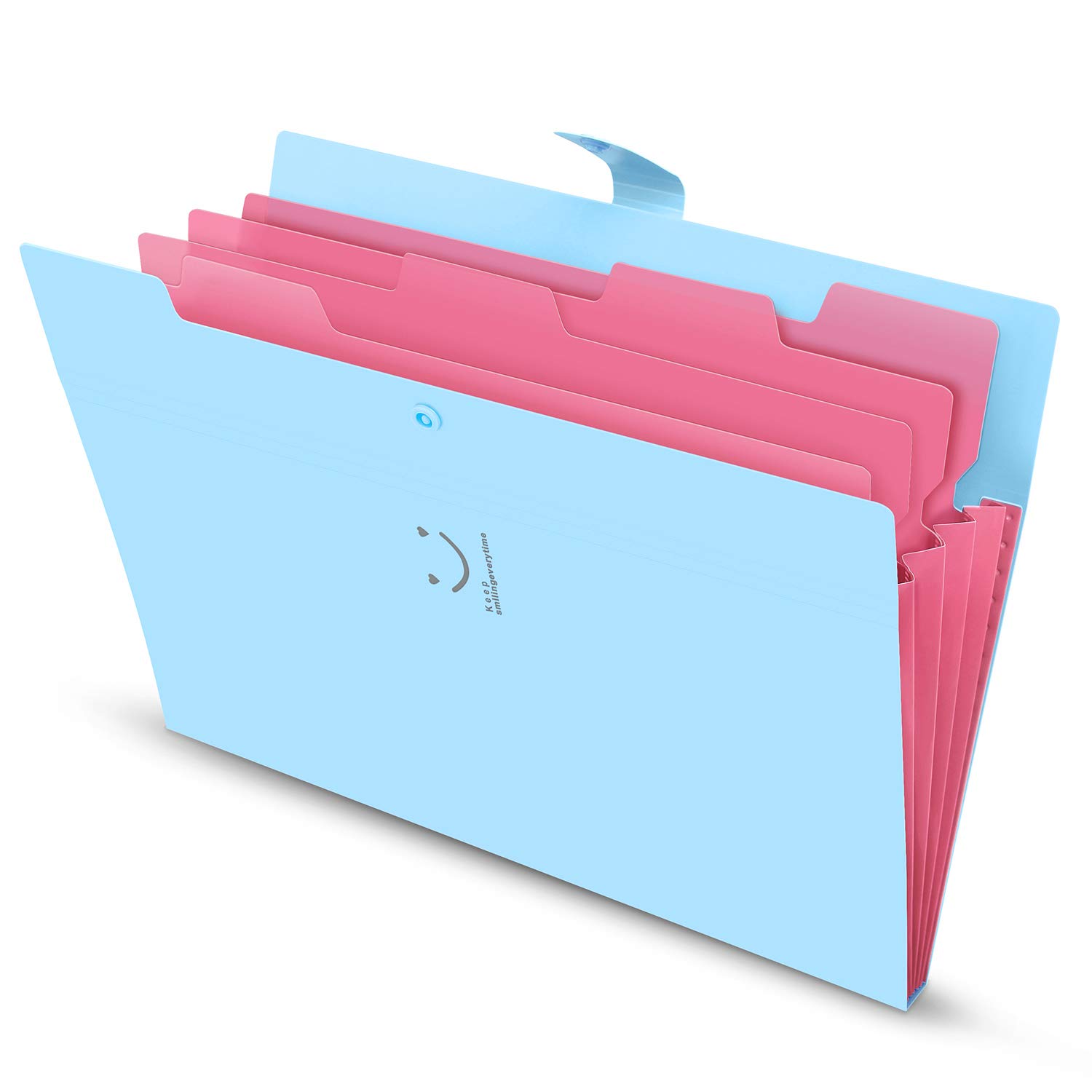 Snapklik.com : SKYDUE Expanding File Folder 5 Pockets ,Letter A4 Paper ...
