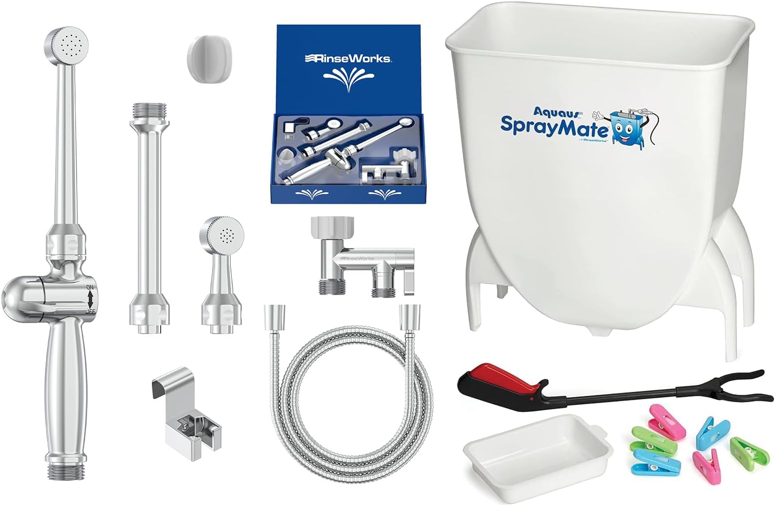 Amazon.com : Spray Pal Cloth Diaper Sprayer and Splatter Shield Bundle ...