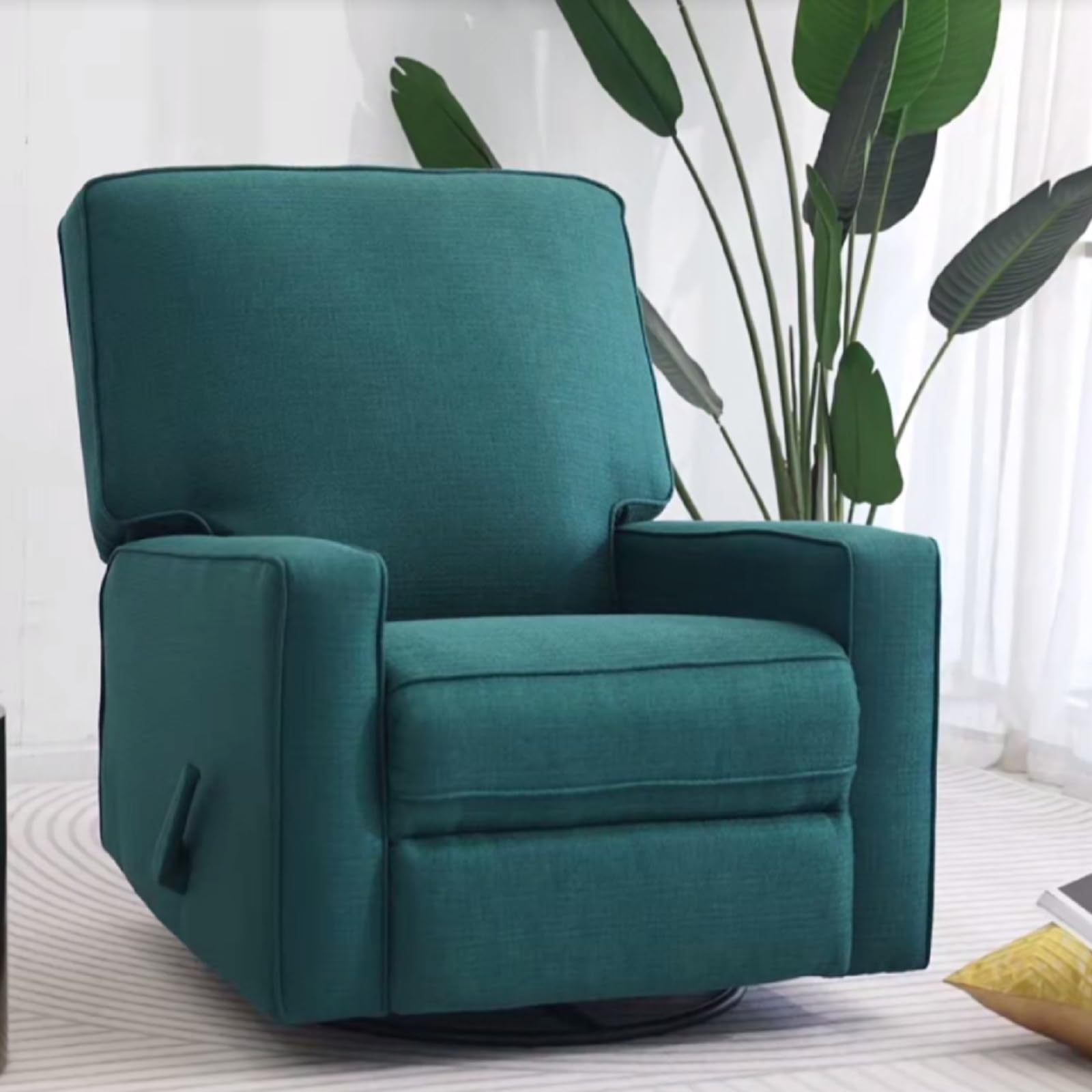 Amazon.com: Comermax Oversized Massage Swivel Rocker Recliners with ...