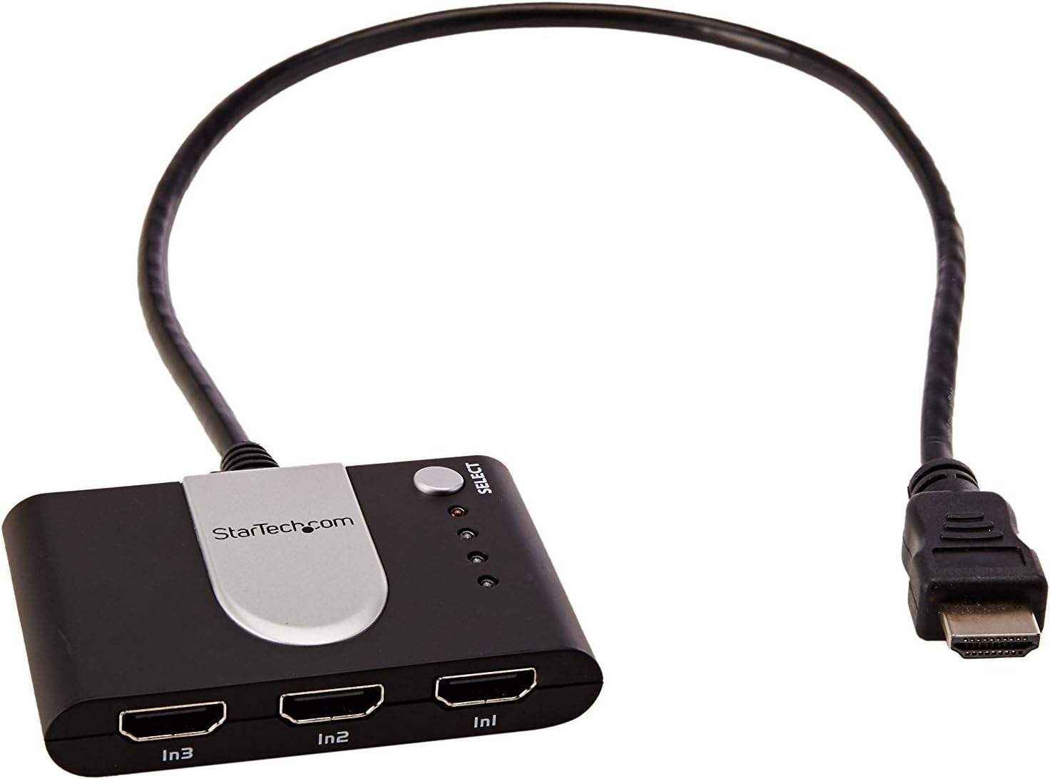Amazon.com: StarTech.com 3 Port HDMI Auto Switch w/IR Remote Control ...