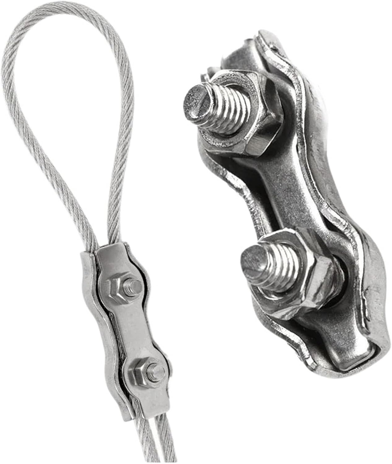 Amazon.com: LZYXFP Size M2 to M10 304 Stainless Steel Wire Rope Double ...