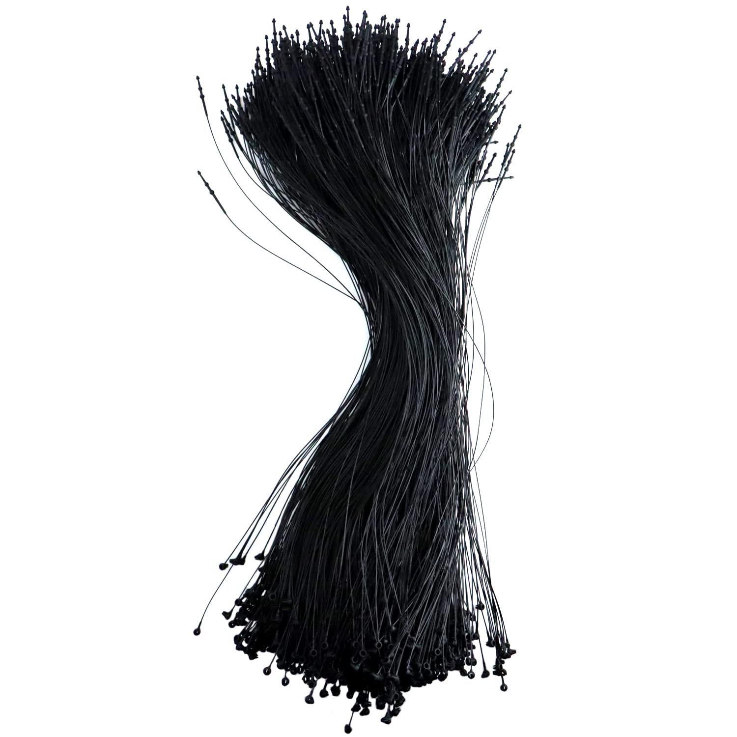 Amazon.com: 1000 Pcs 12" Plastic Fastener Hang Tag, Snap Lock Pin Tag ...