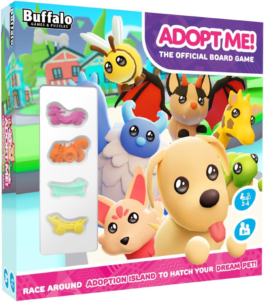 Amazon.com: Buffalo Games - Adopt Me - Card Playing Board Game - Egg ...