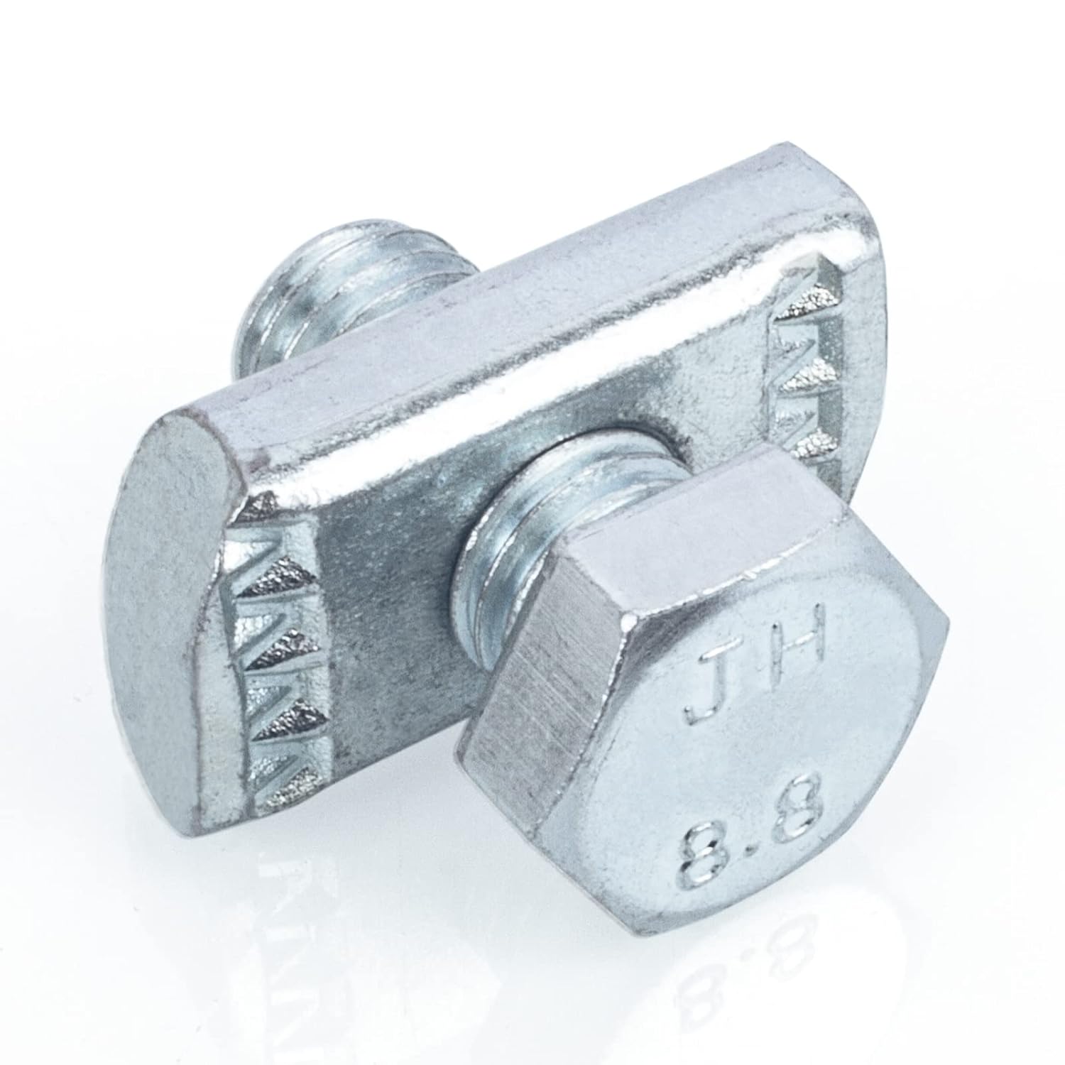 10 Pack P3010 Channel Nut and 1/2" x 15/16" Bolt for All 1-5/8" Strut ...