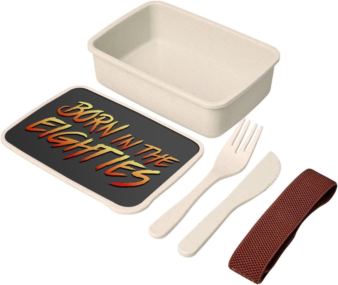 Fabulous Lunch Box – Lunch Box with Cutlery Black – Born in the ...