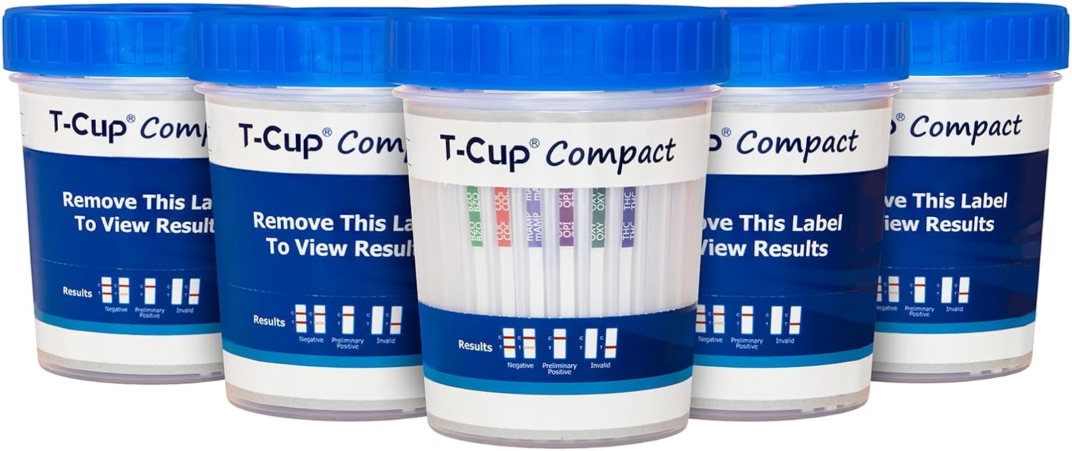 Amazon.com: [5 Pack] Prime Screen Multi Drug Urine Test Cup -6 Panel ...