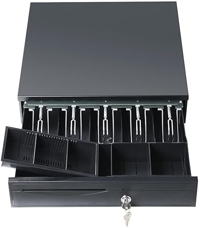 Large Elc Cash Register/Bill Shop Money Till Drawer Cash Machine - 12V ...