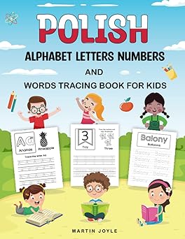 Polish Alphabet Letters Numbers and Words Tracing Book for Kids ...