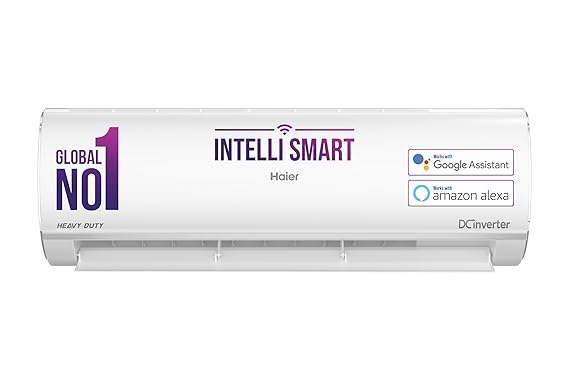 Haier 1.5 Ton 3 Star Triple Inverter Smart Split AC (Copper, Wi-Fi, 4 ...