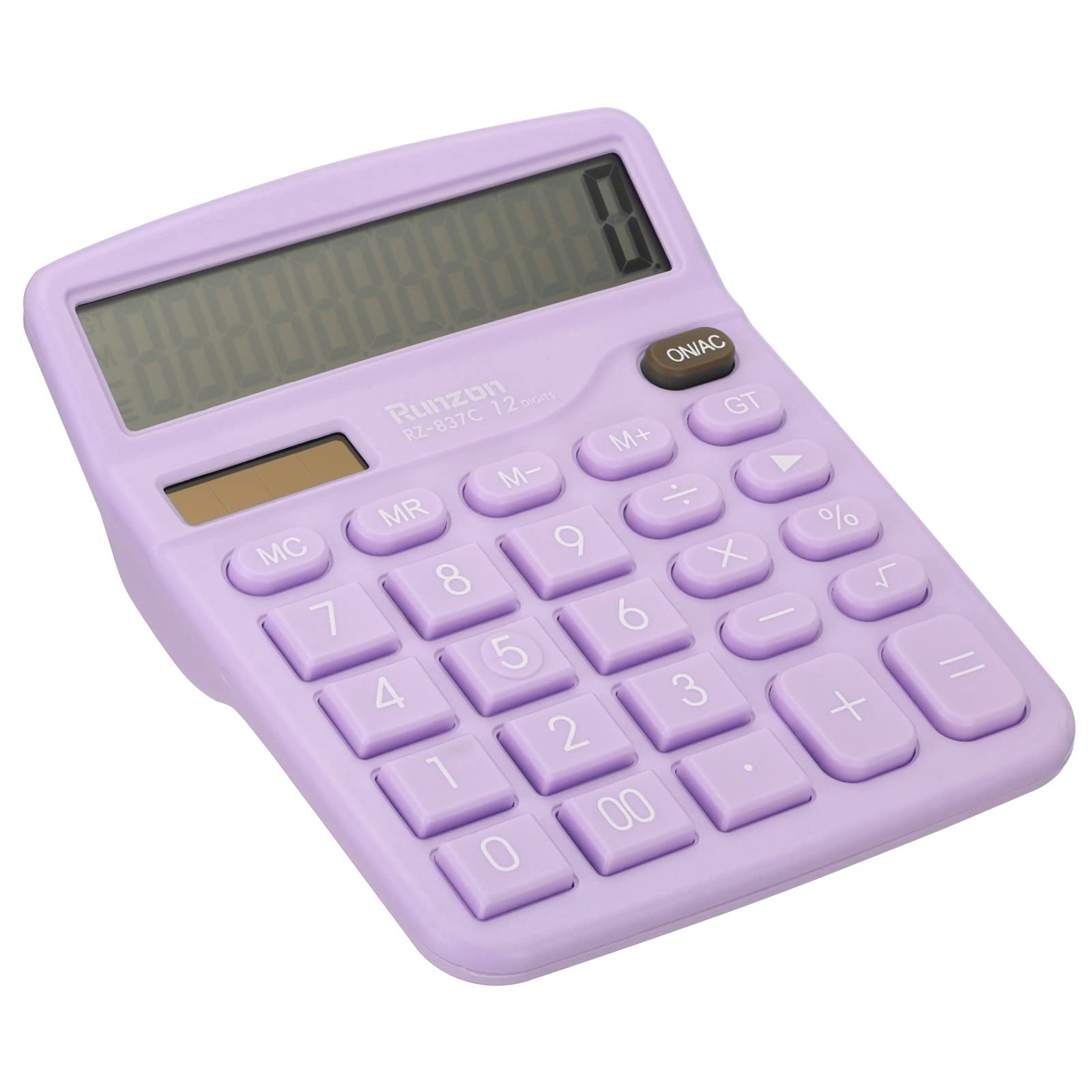 Amazon.com : PATIKIL Desk Calculator, 12 Digits Large LCD Display ...