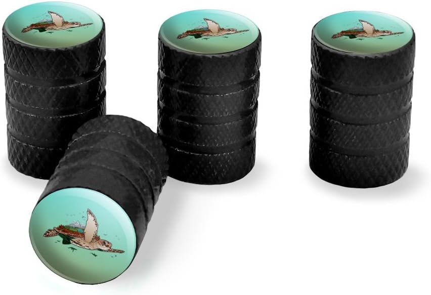 Amazon.com: GRAPHICS & MORE Sea Turtle Flying Tire Rim Wheel Aluminum ...