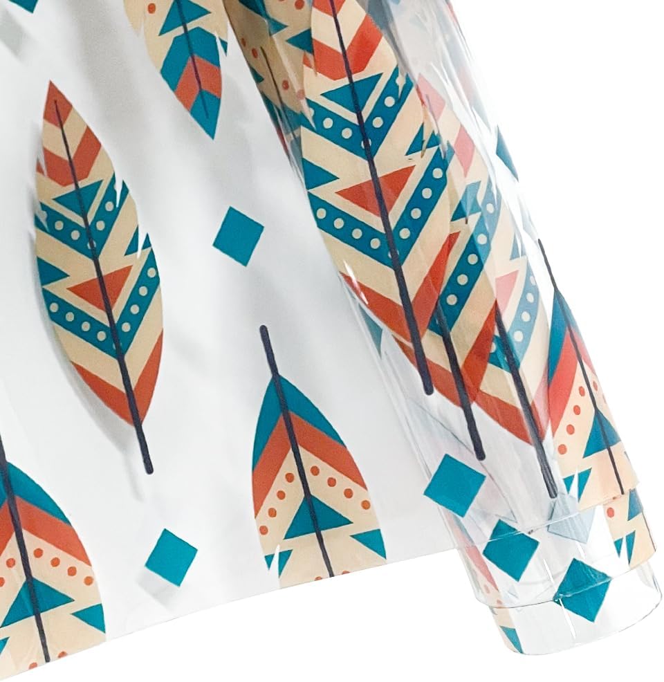 Amazon.com: ONEART | Colored Leaf Transparent TPU Jelly Vinyl Roll, 12 ...