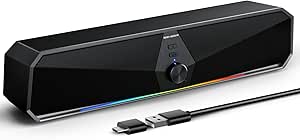 Amazon.com: SENZER CS30 Bluetooth Computer Speakers for Desktop, USB ...