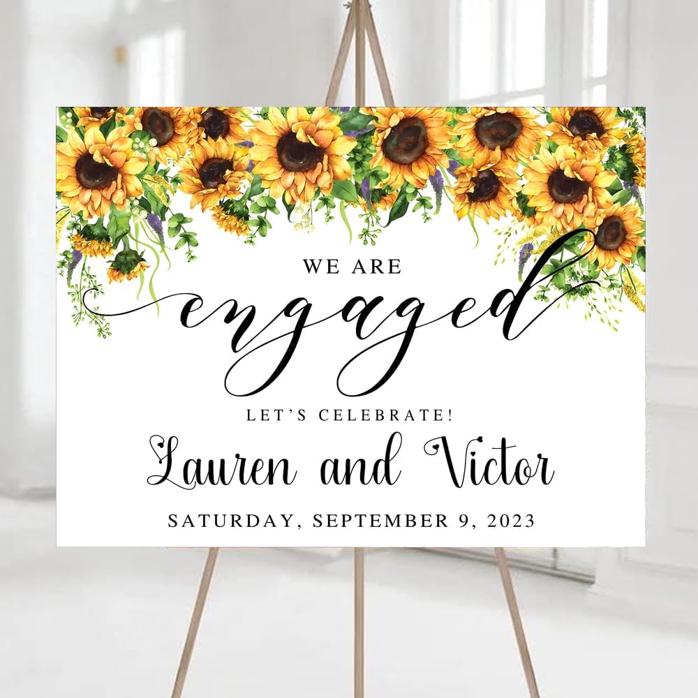 Amazon.com : 90S SEEDS Decorative Signage, Personalized Sunflower ...