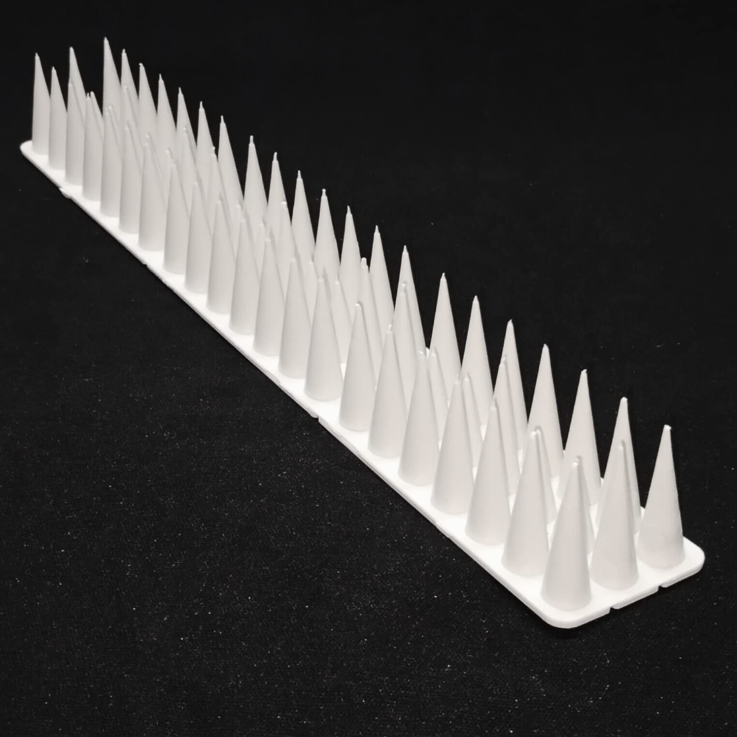 BirdShoo Plastic Bird Spikes (Set of 5 Pieces) Covers 5 FT. (White ...