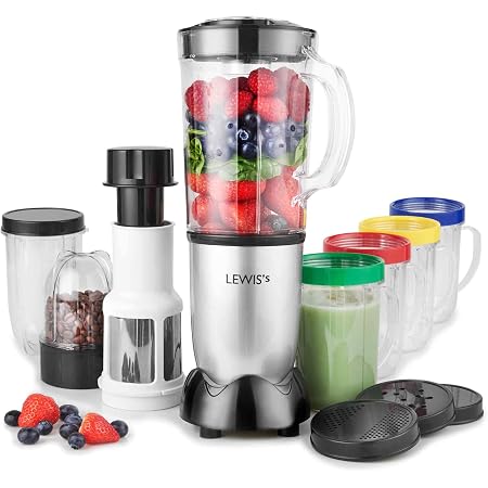 Hinari MB280 The Genie Multi-Attachment Blender : Amazon.co.uk: Home ...